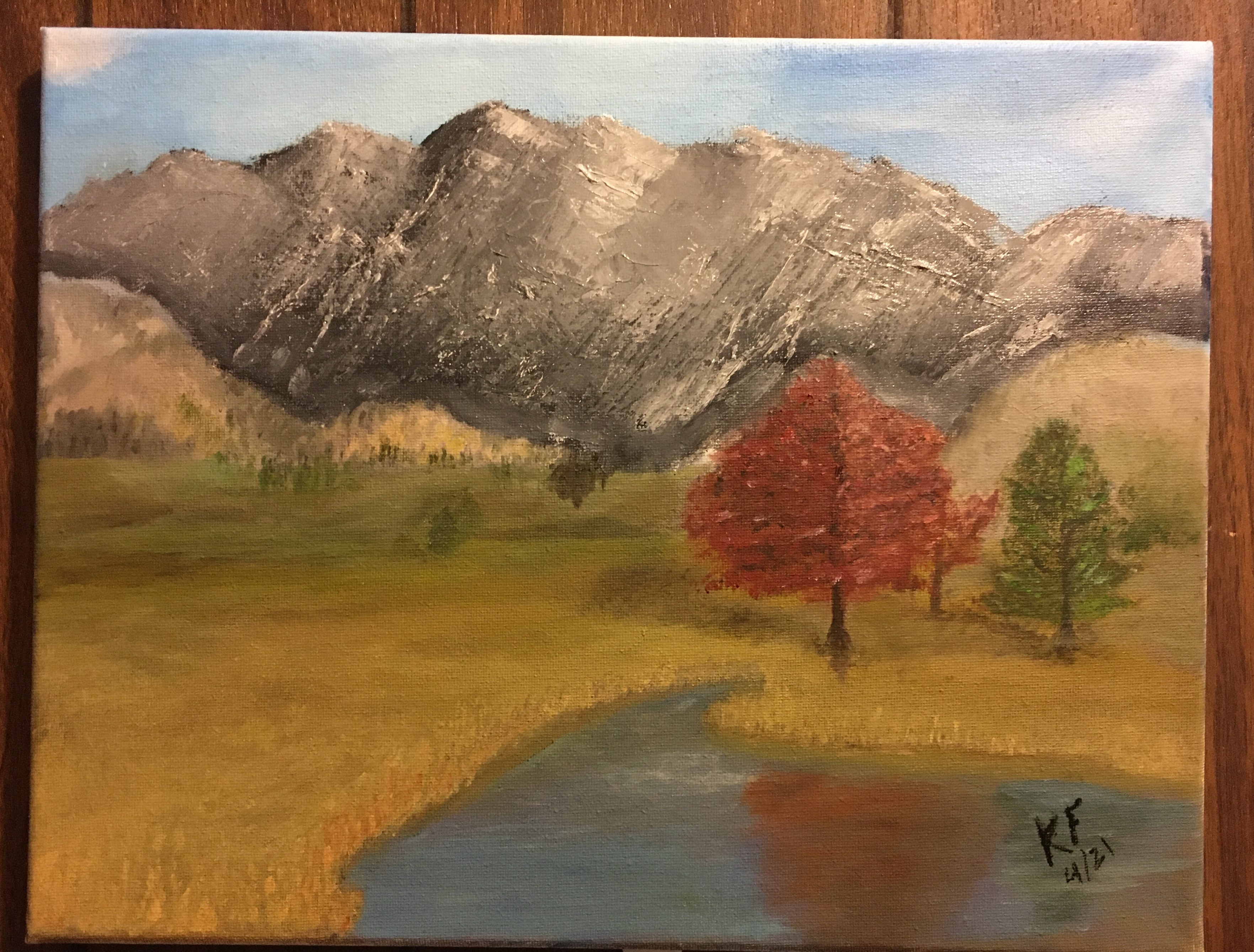 Taking a Break – The Accidental Painter